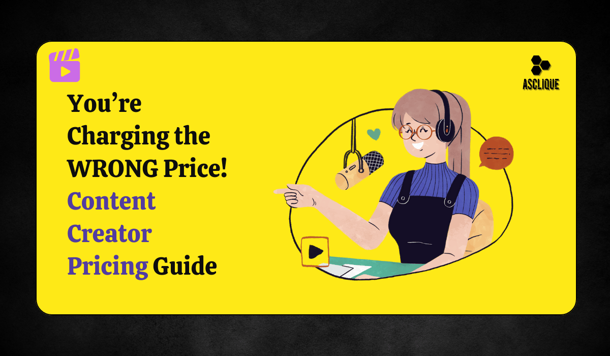 Content Creator Pricing: How Much Should You Charge?